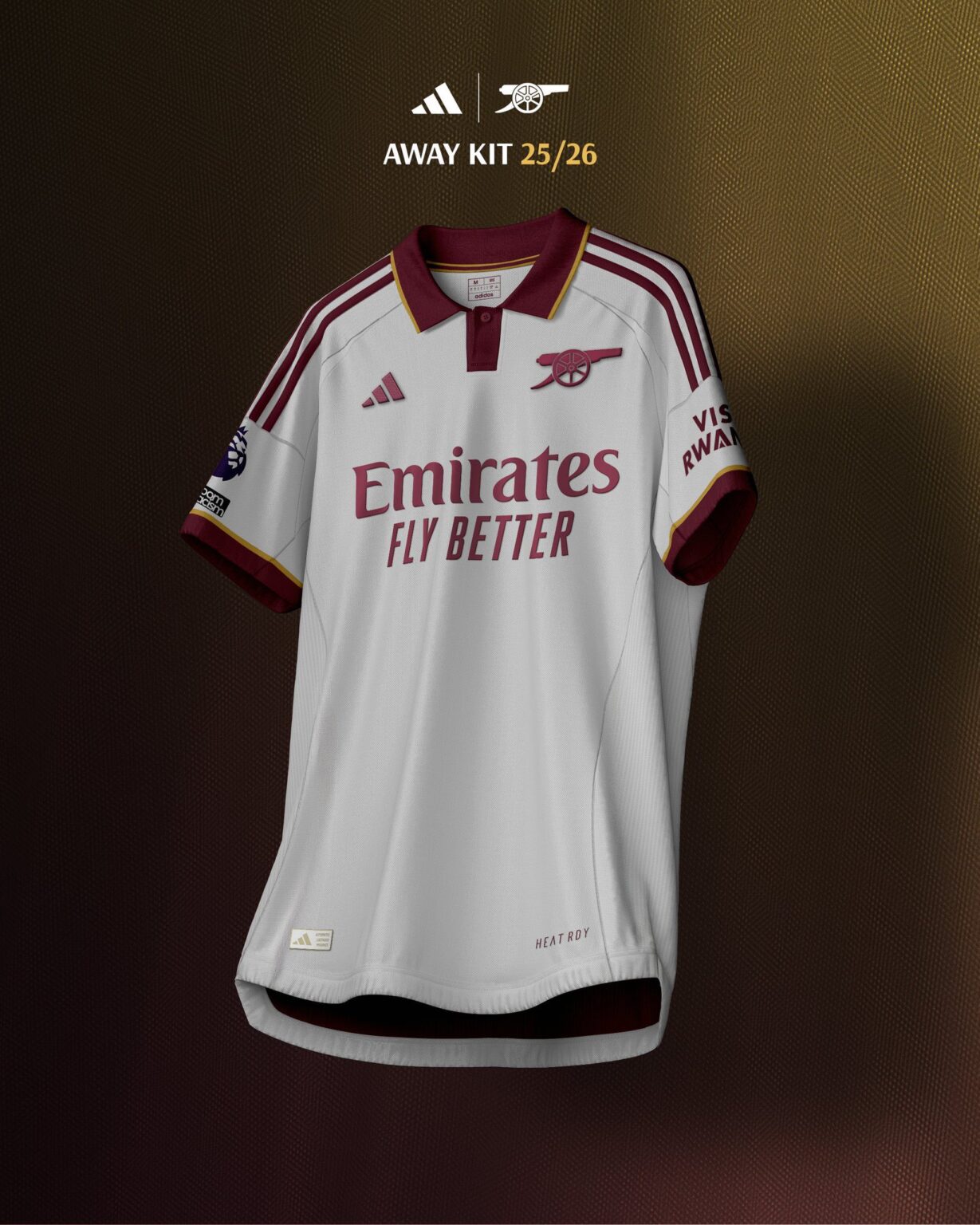 Arsenal 25-26 Home, Away & Third Kits Leaked – Troyssquad